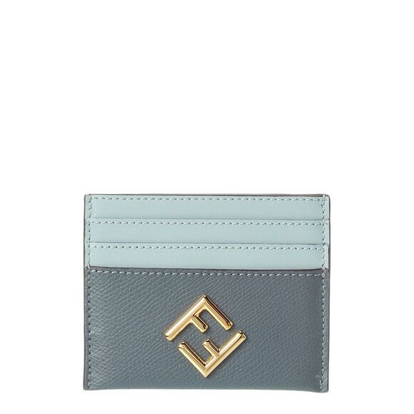 Fendi | Bags | Fendi Ff Diamonds Leather Card Holder | Poshmark